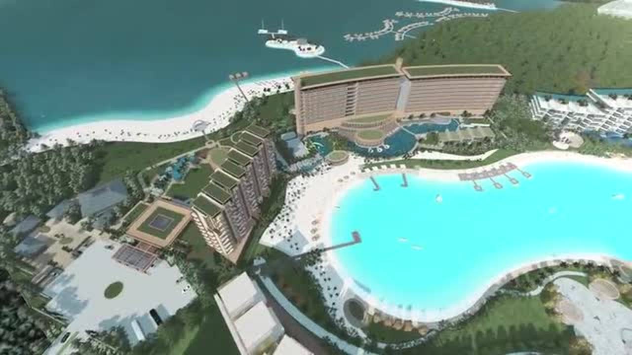 Resort Dengan Kolam Renang Terbesar Se Asia Treasure Bay Bintan