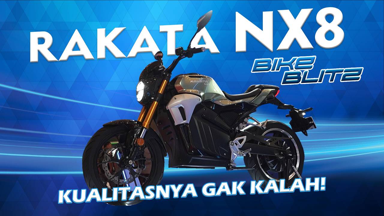 Rakata NX8, Motor Listrik Buatan Indonesia! | Vidio