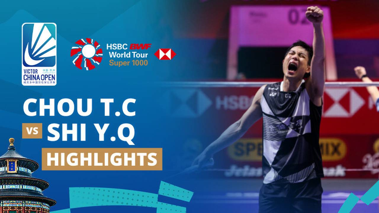 Chou Tien Chen (TPE) vs Shi Yu Qi (CHN) – Men's Singles Semifinal | Victor China Open 2025 ...