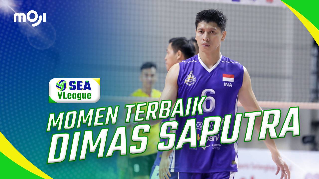 Momen Terbaik DIMAS SAPUTRA | SEA VLeague 2023 - Moji | Vidio