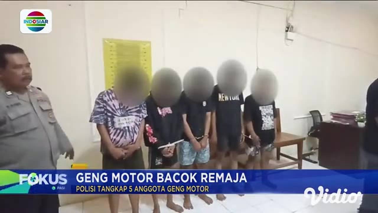 Geng Motor Bacok Remaja - Indosiar Regional