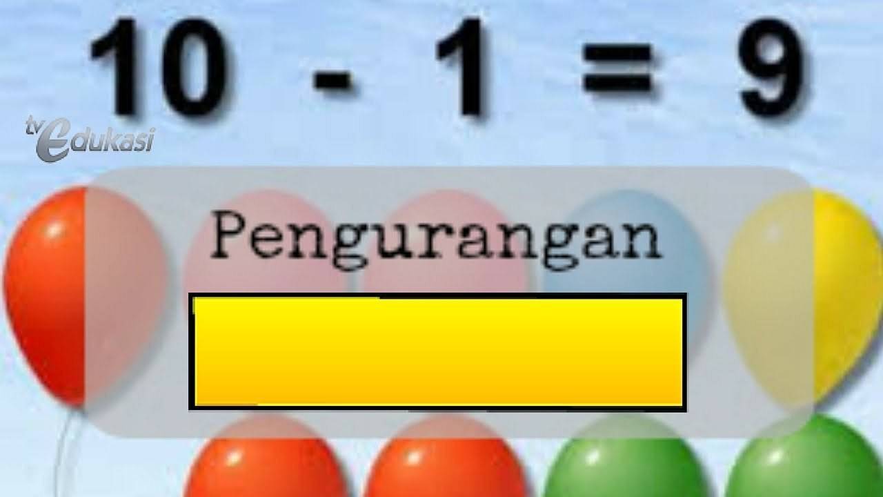 Pengurangan Bilangan - Fun Math