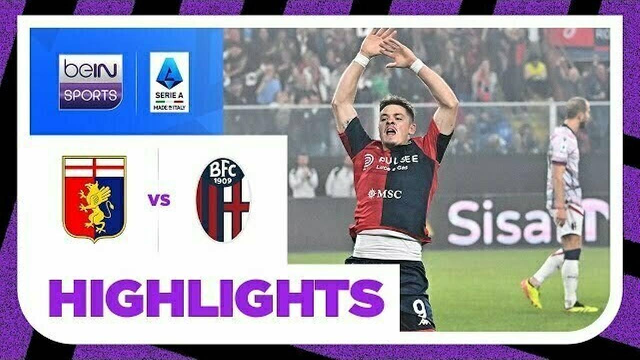 Bologna Vs Genoa Extended Highlights Serie A🕸 Ganhe Confiança Com Os