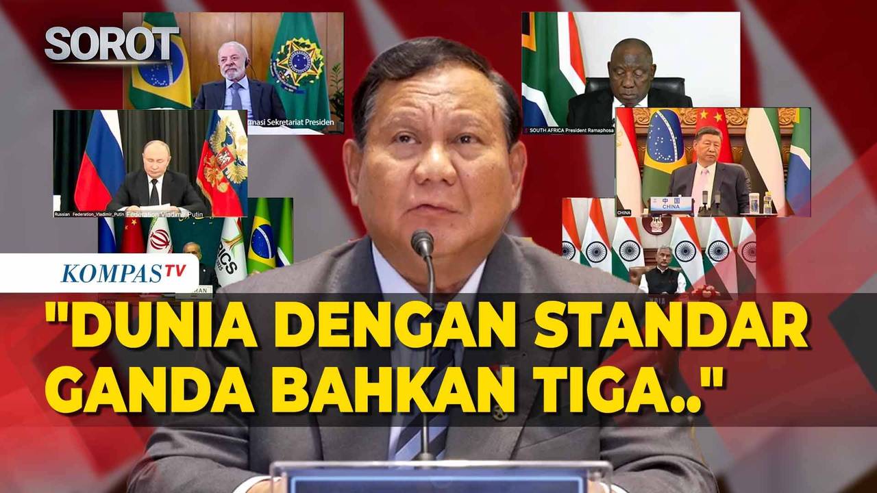 [FULL] Pernyataan Prabowo di Depan Xi Jinping-Putin pada Rapat BRICS ...