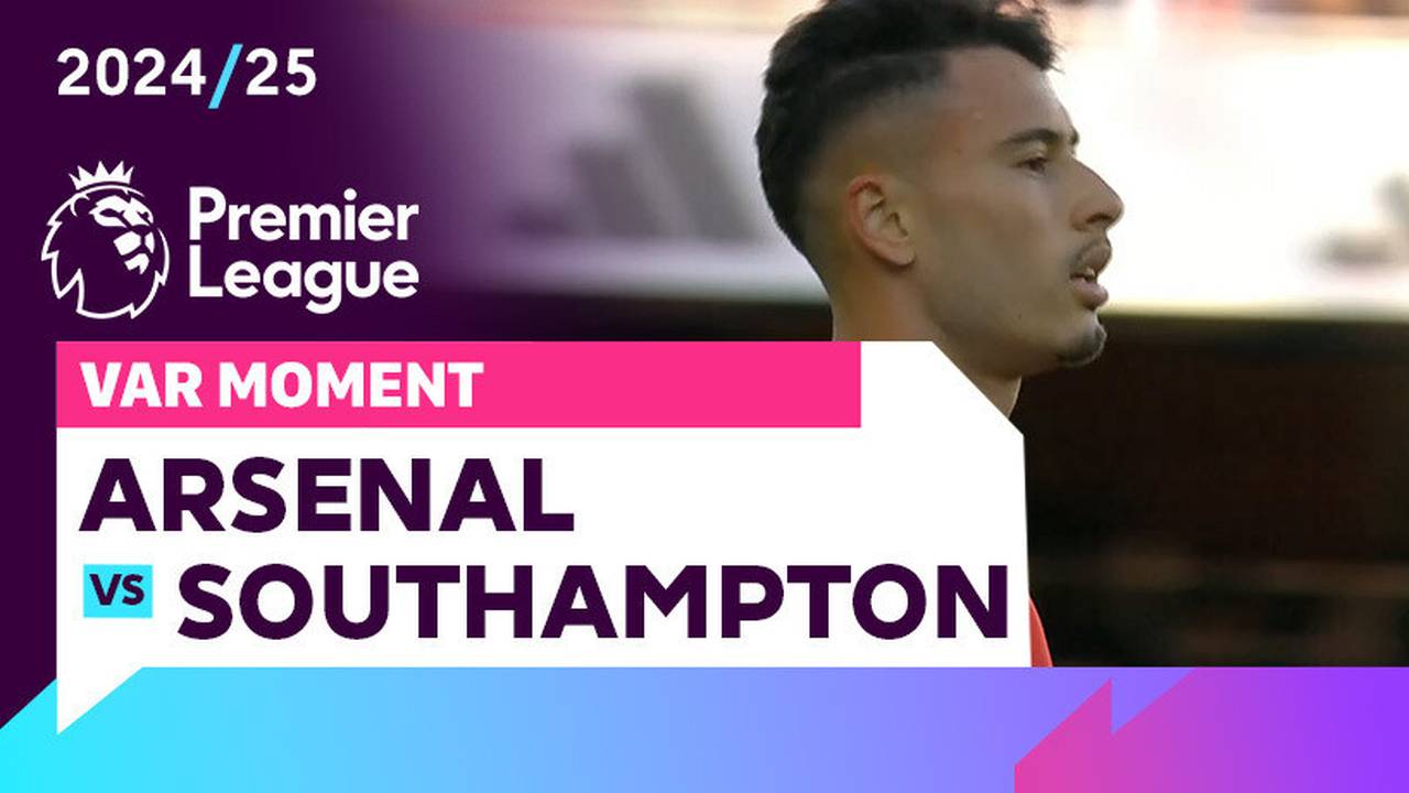 Momen VAR | Arsenal vs Southampton | Premier League 2024/25 | Vidio