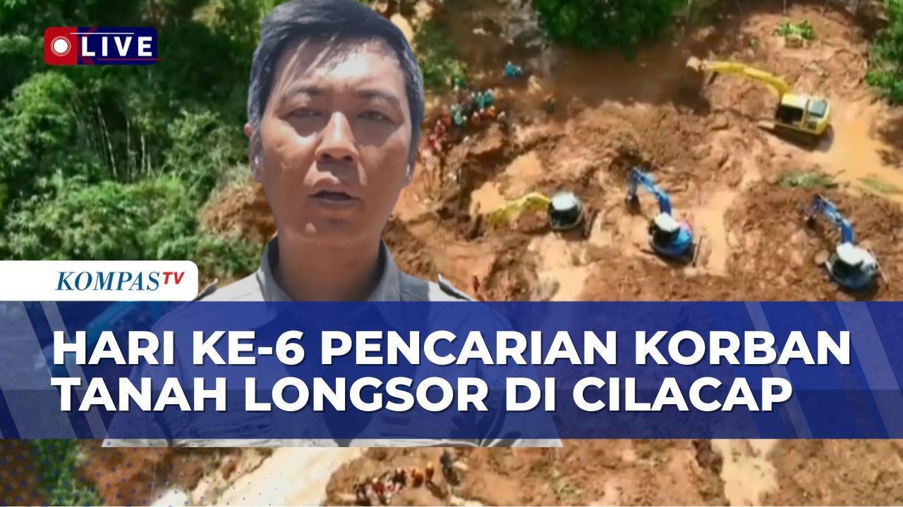 Hari Ke-6 Pencarian Korban Longsor Cilacap: Fokus di 3 Titik Longsor, Tim SAR Divaksin Tetanus ...