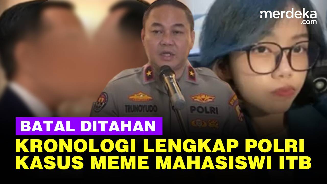 Kronologi Lengkap Mahasiswi ITB Ditangkap & Batal Ditahan Kasus Meme ...