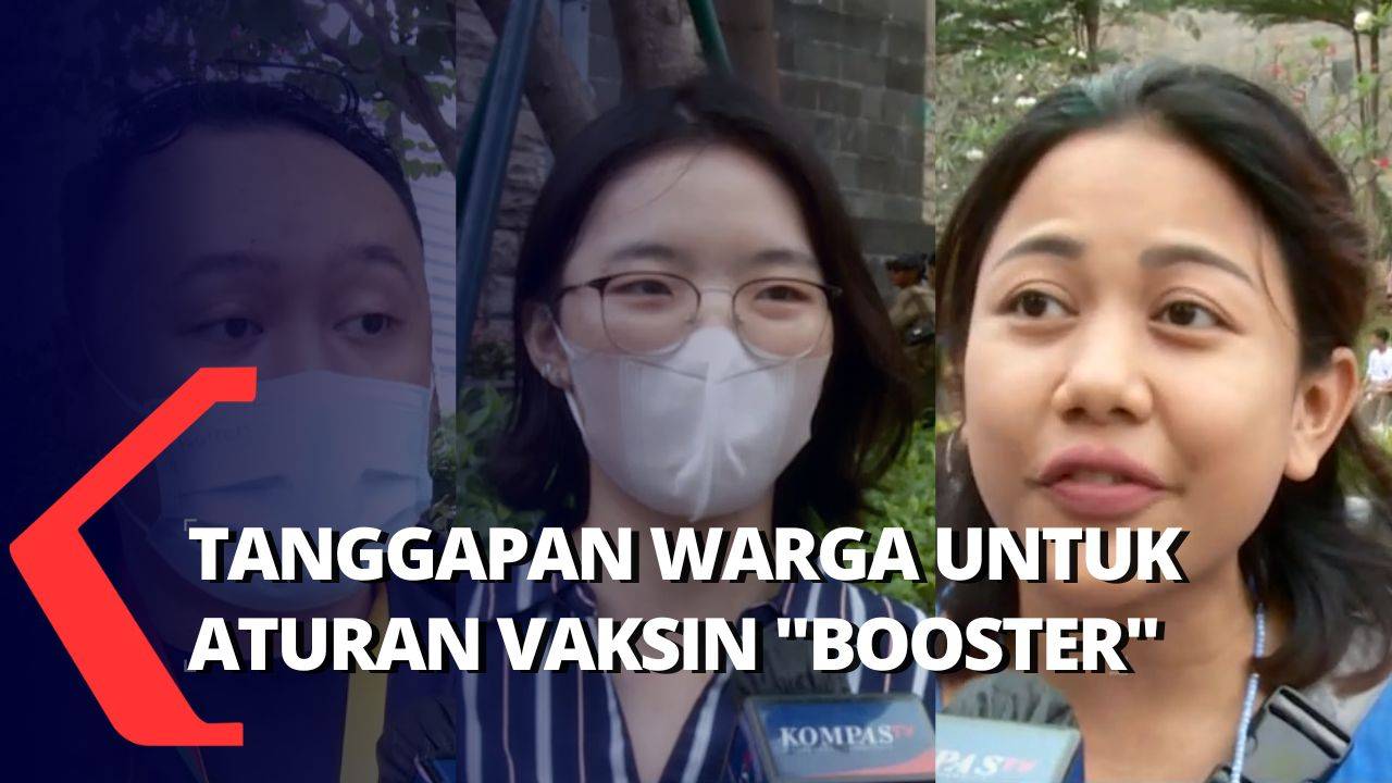 Tanggapan Aturan Vaksin Booster untuk Masuk Mal, Hingga Jadi Penumpang ...