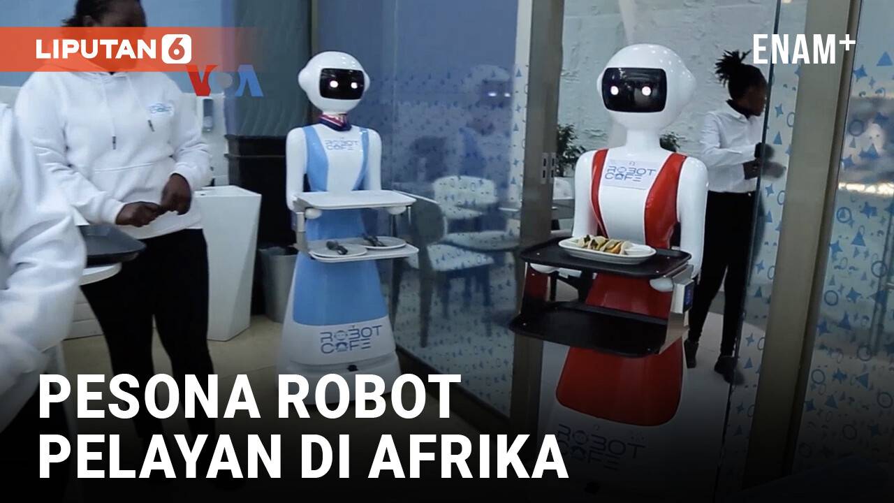 ROBOT PELAYAN MENANDAI DIMULAINYA ERA RESTORAN OTOMATIS DI AFRIKA ...