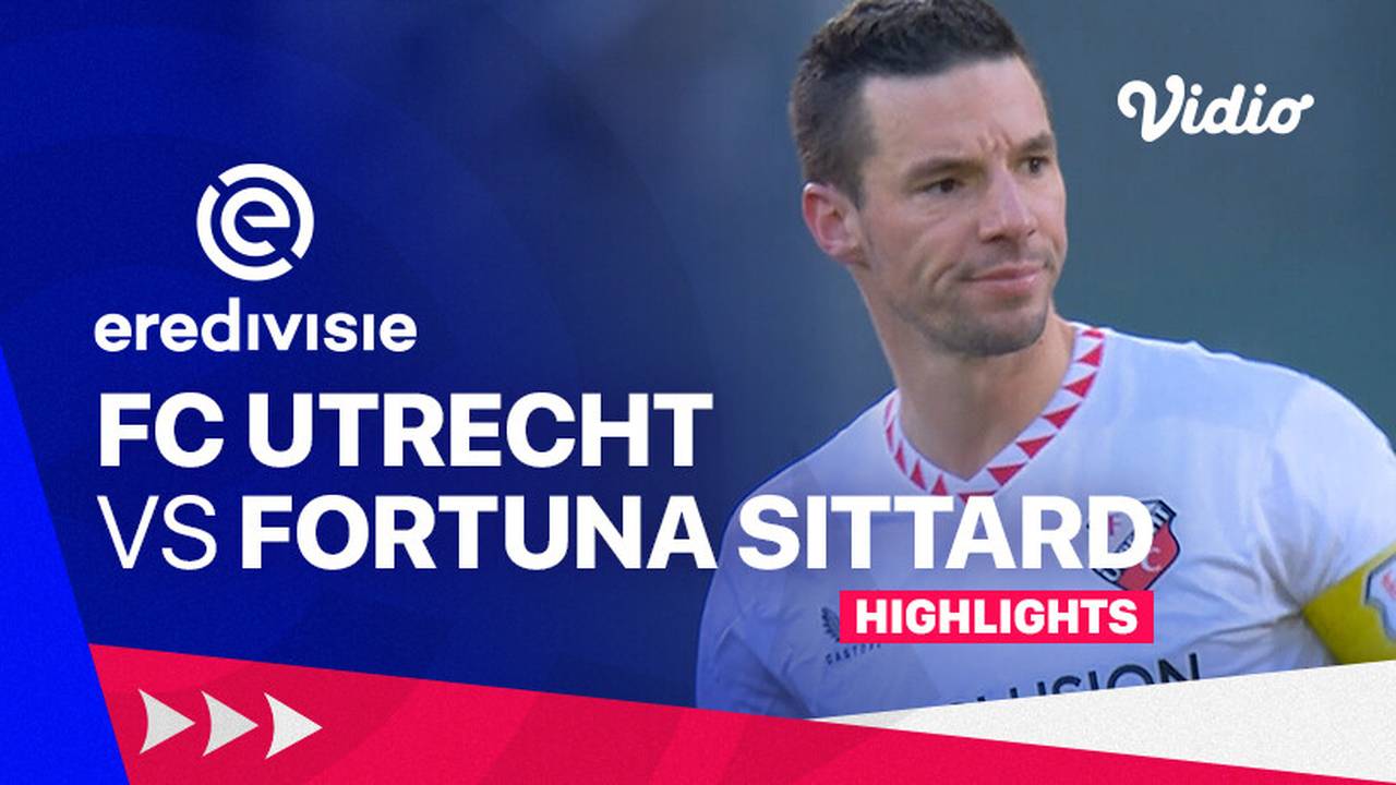 FC Utrecht vs Fortuna Sittard - Highlights | Eredivisie 24/25 | Vidio