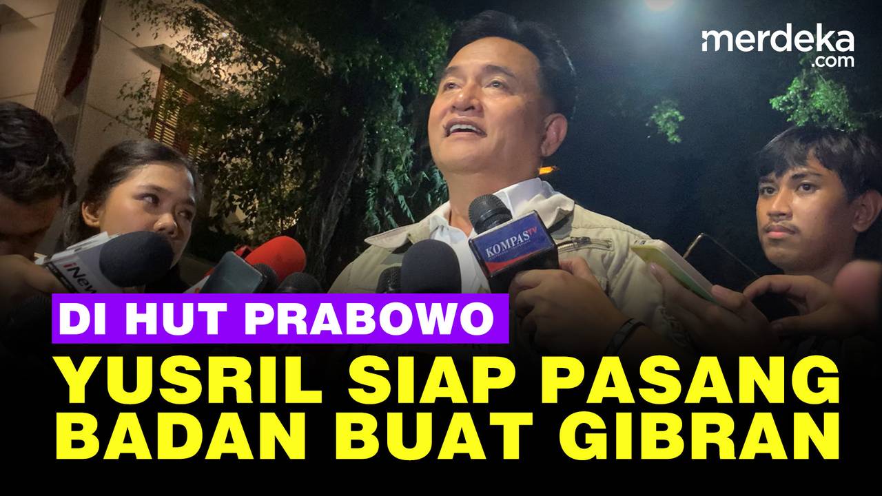 Yusril Blak-blakan Putusan MK Syarat Baru Cawapres, Siap Pasang Badan ...