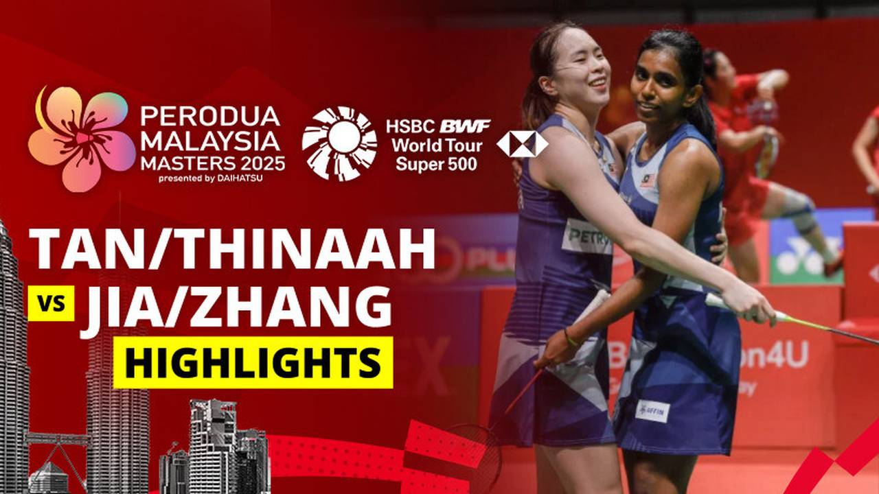 Pearly Tan/Thinaah Muralitharan (MAS) vs Jia Yi Fan/Zhang Shu Xian (CHN ...