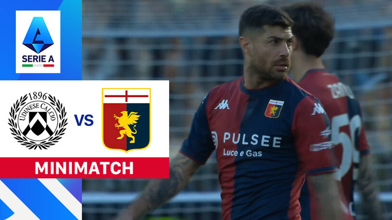 Udinese vs Genoa - Mini Match | Serie A | Vidio