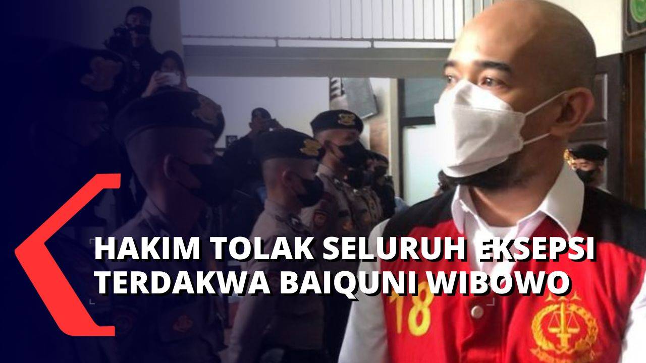 Hakim Tolak Seluruh Nota Keberatan Terdakwa Baiquni Wibowo - Kompas TV ...