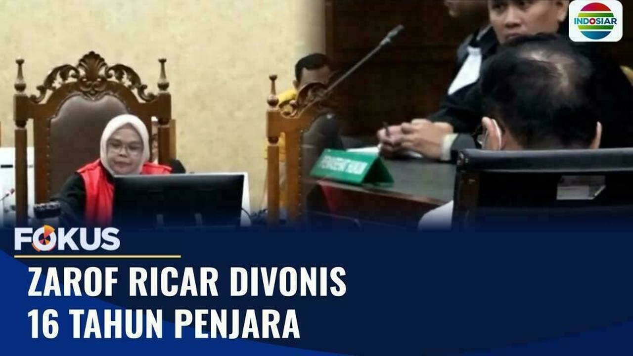 Zarof Ricar Divonis 16 Tahun Penjara dan Denda Rp1 Miliar, Lebih Ringan ...
