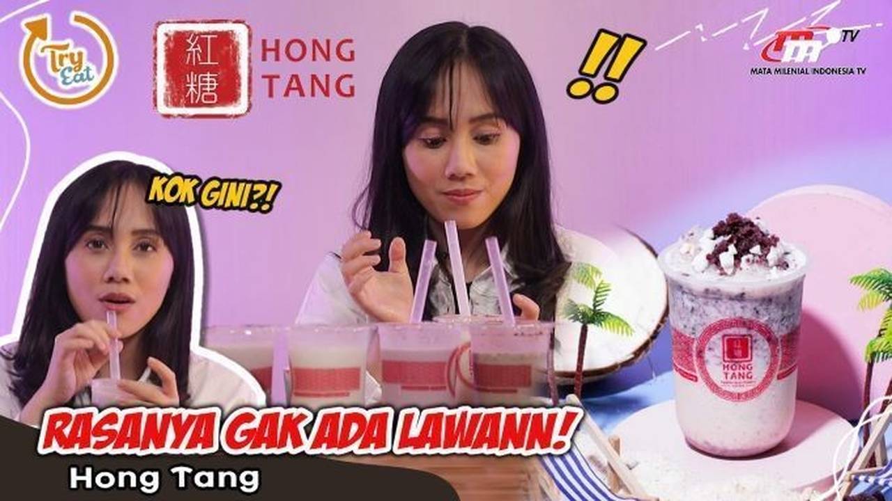 Pertama Kali Nyobain Cocoshake HONG TANG Rasanya KOCAK Bangett?! | Try Eat | Vidio