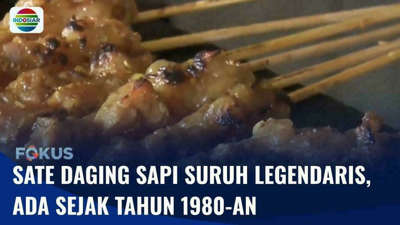 Lezatnya Sate Daging Sapi Suruh Legendaris di Salatiga, Cita Rasa Empuk ...