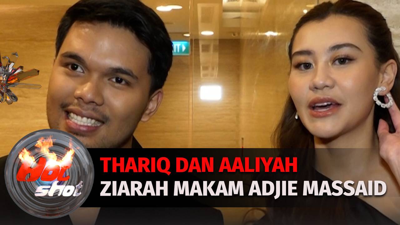 Jelang Menikahai, Aaliyah Massaid Thariq Ziarah ke Makam Adjie Massaid | Hot Shot | Vidio