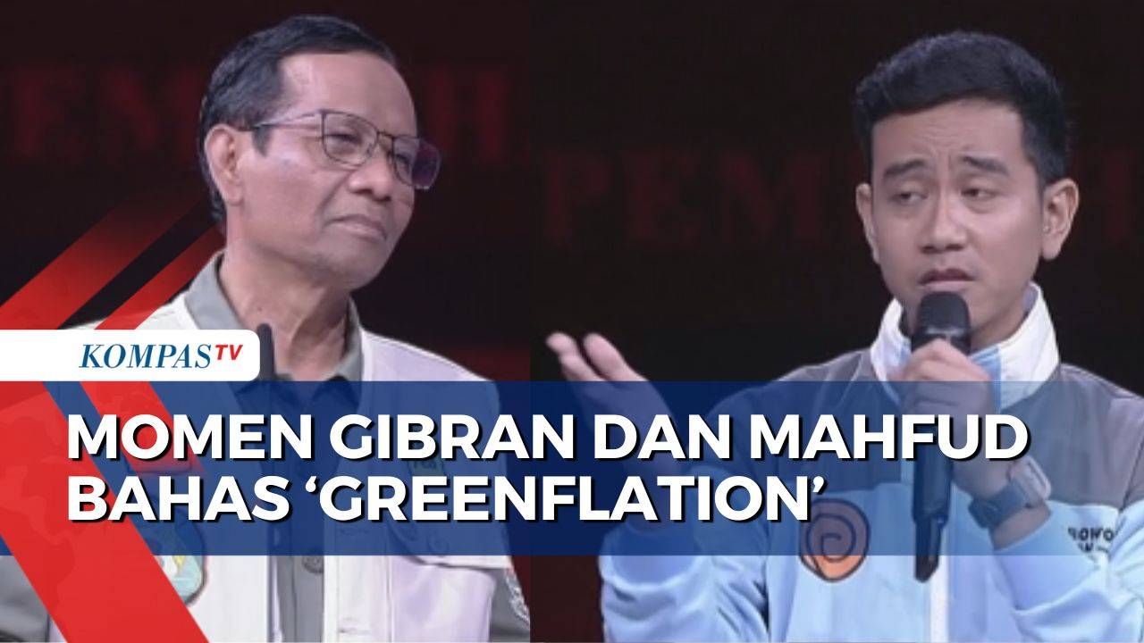Dengar Jawaban Mahfud Soal Greenflation di Debat Cawapres, Gibran: Enggak Ketemu Jawabannya ...