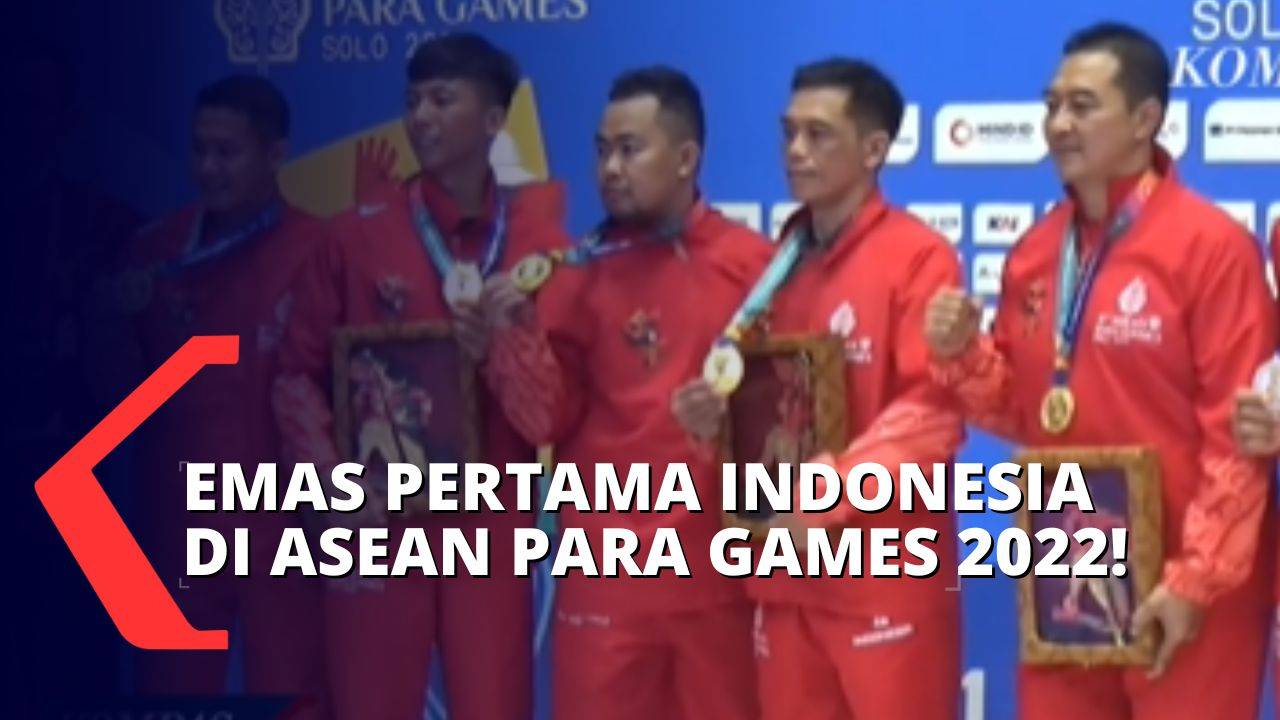 Bangga! Parabadminton Beregu Putra Indonesia Sumbang Emas Pertama di ASEAN Para Games 2022! | Vidio
