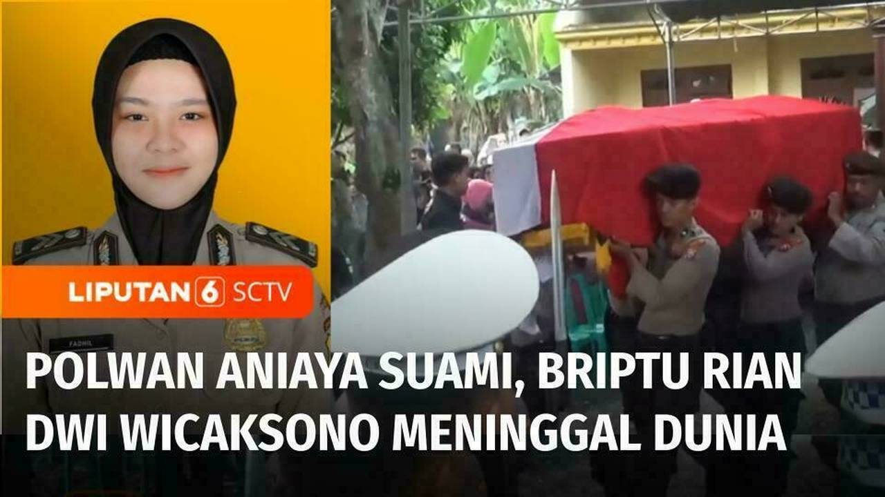Polwan Bakar Suami di Mojokerto, Briptu Rian Dwi Wicaksono Meninggal ...