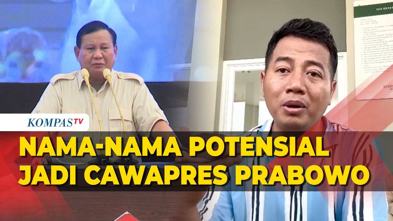Pengamat Politik Adi Prayitno Ulas Nama-Nama Potensial Cawapres Prabowo ...