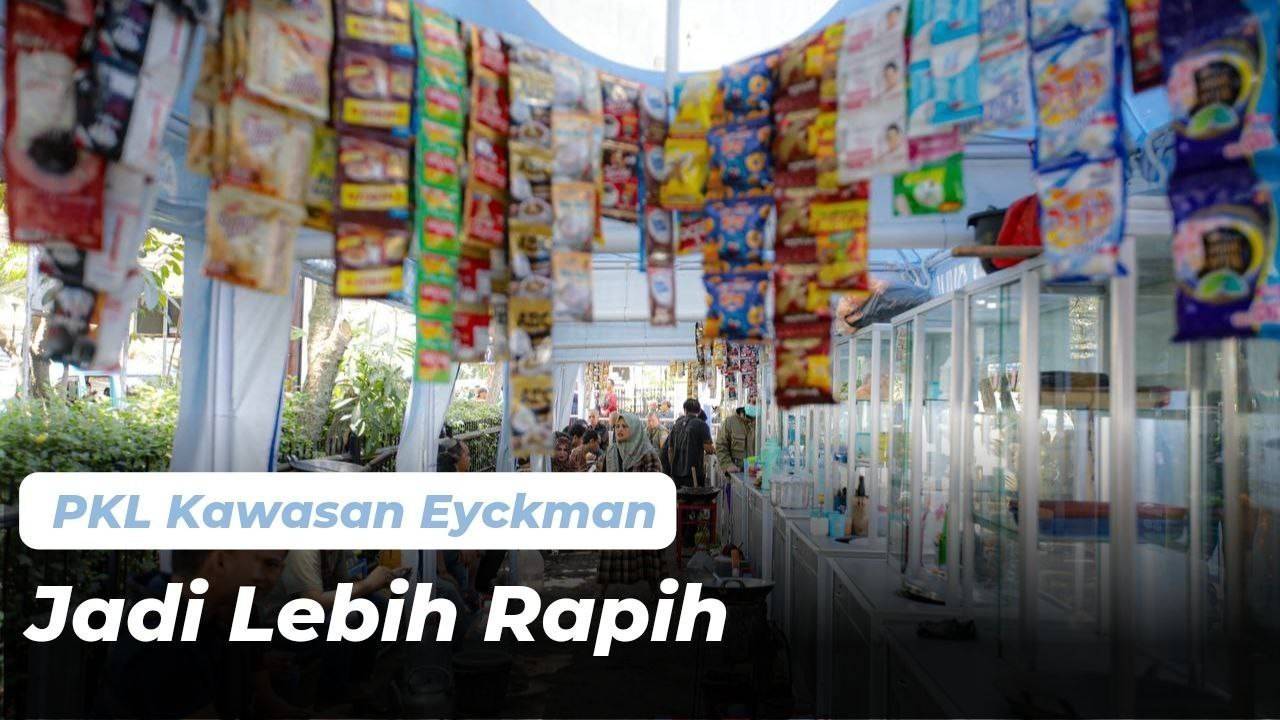 PKL di Jalan Eyckman Jadi Lebih Rapih - HaloBdg | Vidio