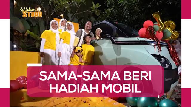 Hadiah Kejutan Irfan Hakim dan Della Sabrina di Hari Jadi Pernikahan ...