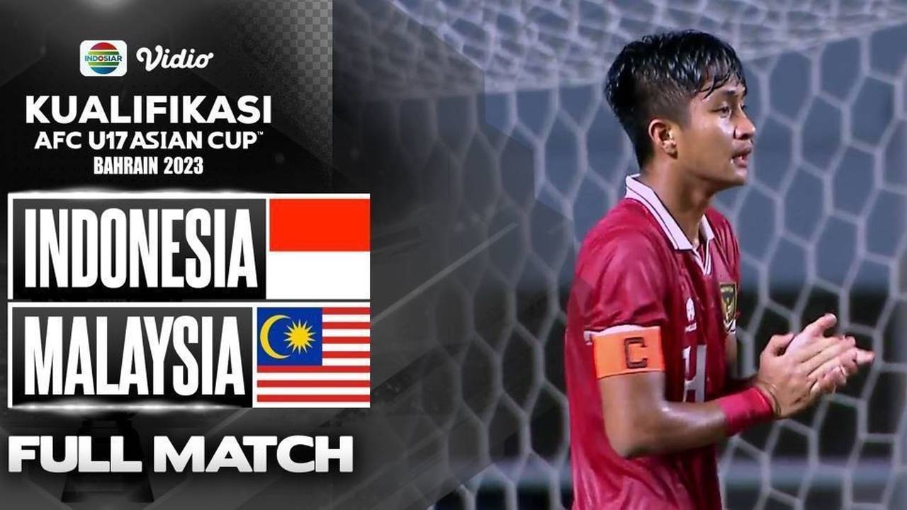 Full Match: Indonesia VS Malaysia AFC U17 Asian Cup 2023 | Qualifiers ...