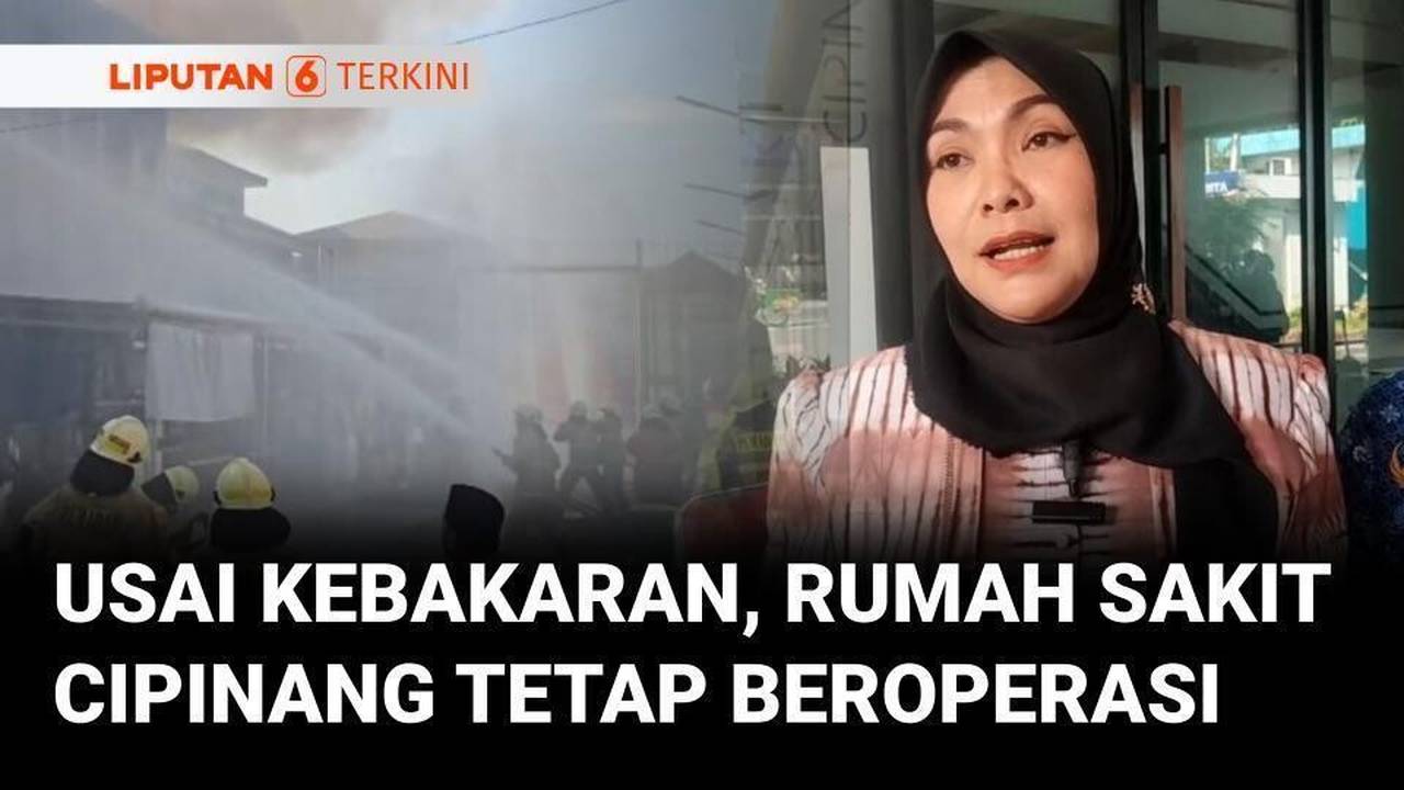 RS Umum di LP Cipinang Kebakaran, Ditjenpas Pastikan Tak Ada Korban dan ...
