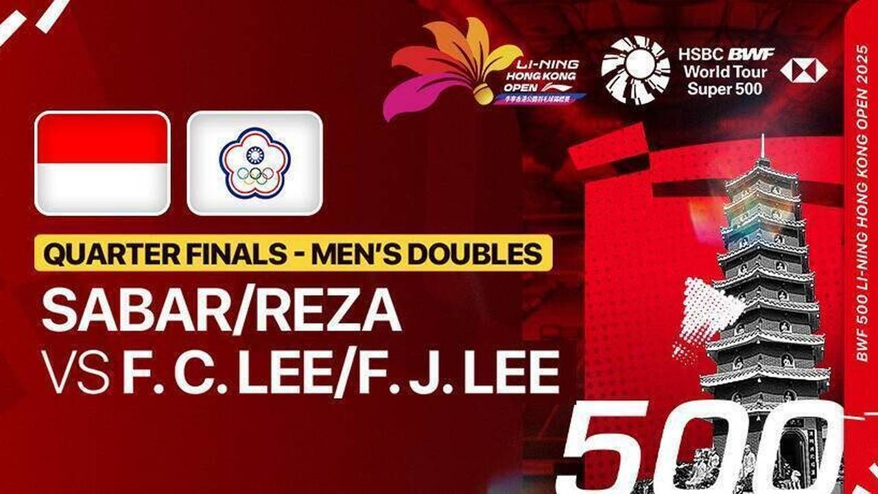 Sabar Karyaman Gutama/Moh Reza Pahlevi Isfahani (INA) vs Fang Chih Lee ...