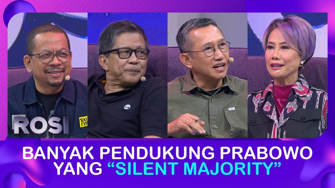 Saling Sanggah! Qodari VS Rocky Gerung VS Eep Saefullah Soal Silent ...