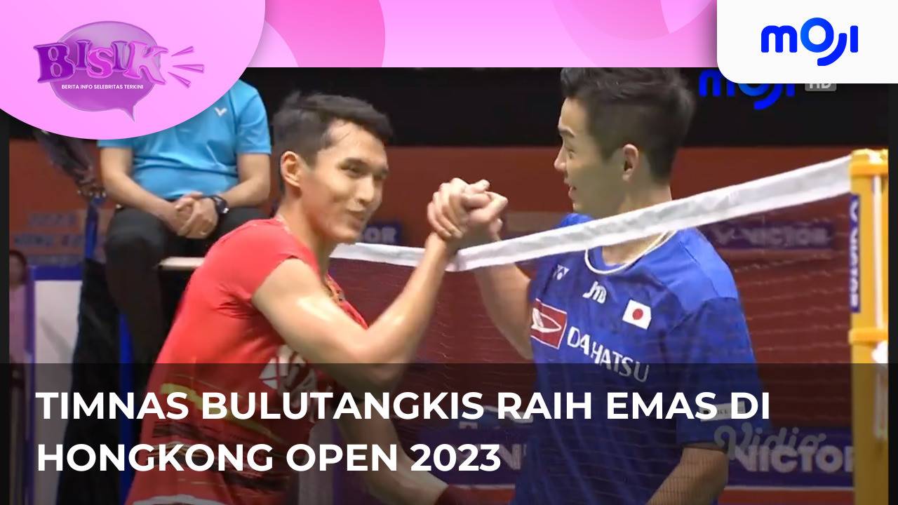 Indonesia berhasil meraih emas di pertandingan bulutangkis Hongkong ...