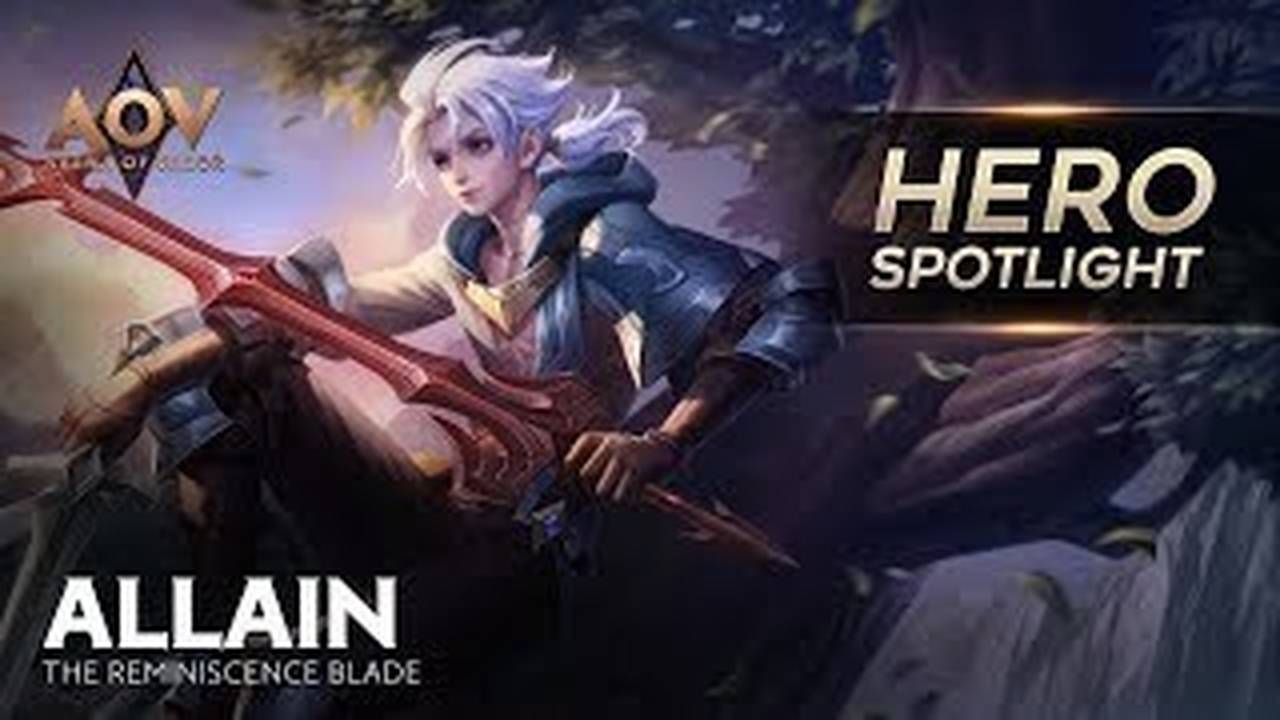 AOV Allain Hero Spotlight - Garena AOV (Arena of Valor) | Vidio