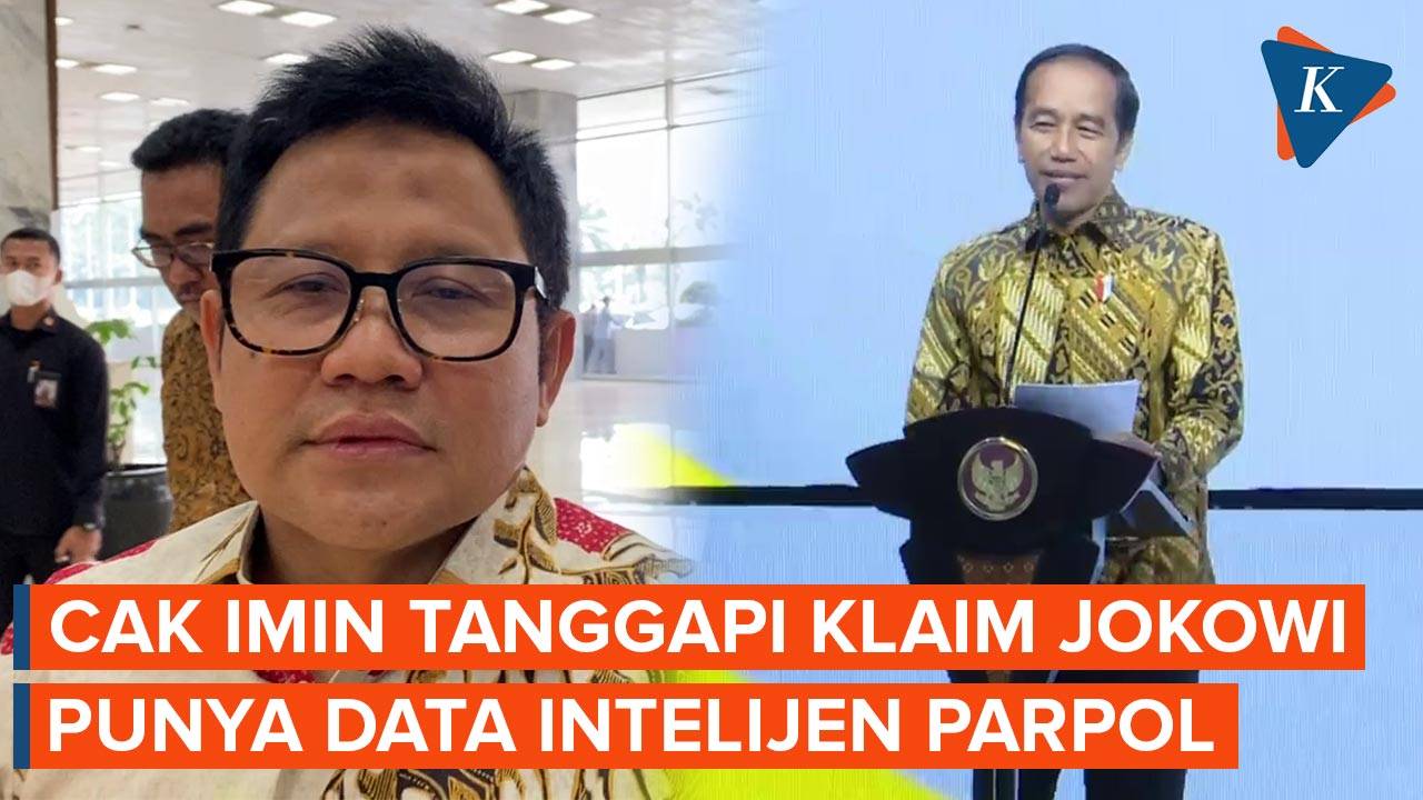 Kata Cak Imin soal Jokowi Pegang Data Intelijen soal Parpol - Kompascom ...