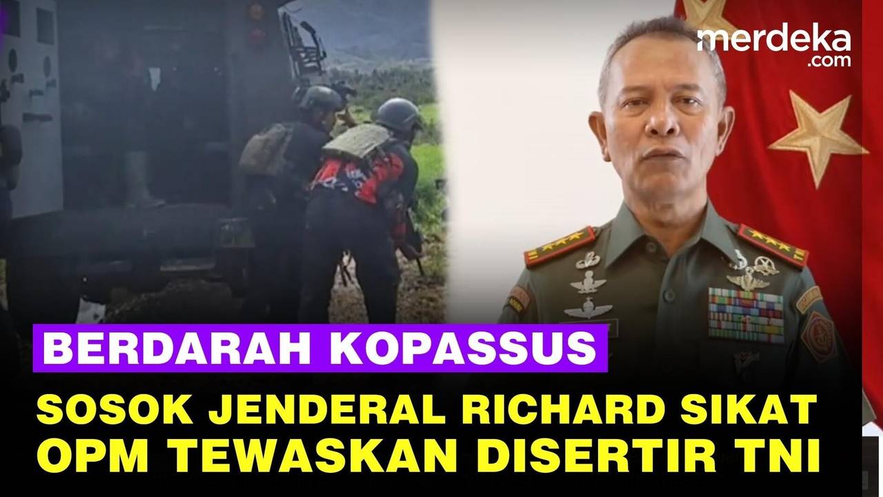 Profil Letjen Richard Tampubolon, Jenderal Kopassus Sikat OPM Tewaskan ...