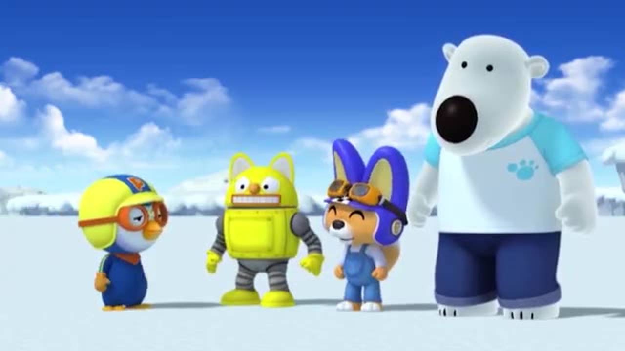 PO-stagram - Ep 08 - Pororo wins the Sledding Match (2019)