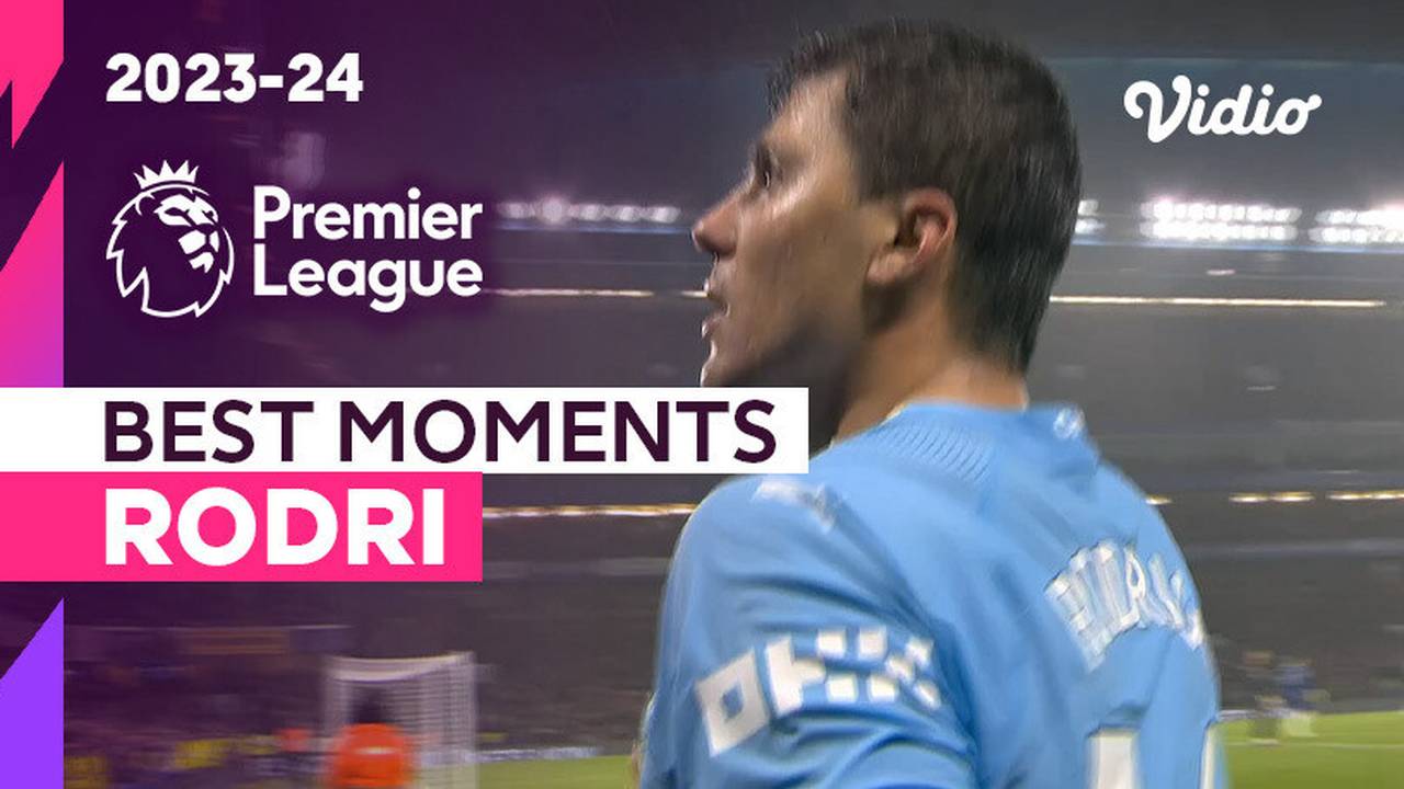 Aksi Rodri | Chelsea vs Man City | Premier League 2023/24 | Vidio