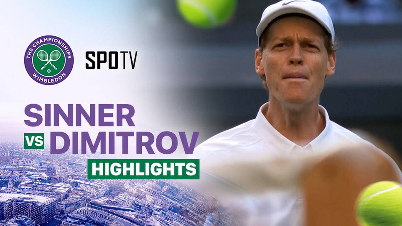 Jannik Sinner vs Grigor Dimitrov - Highlights | Wimbledon 2025