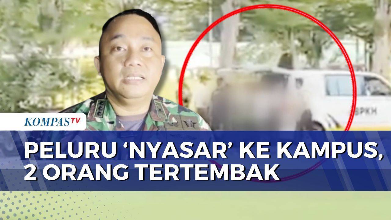 TNI Buka Suara soal 2 Orang Tertembak Akibat Peluru Nyasar di UNP ...