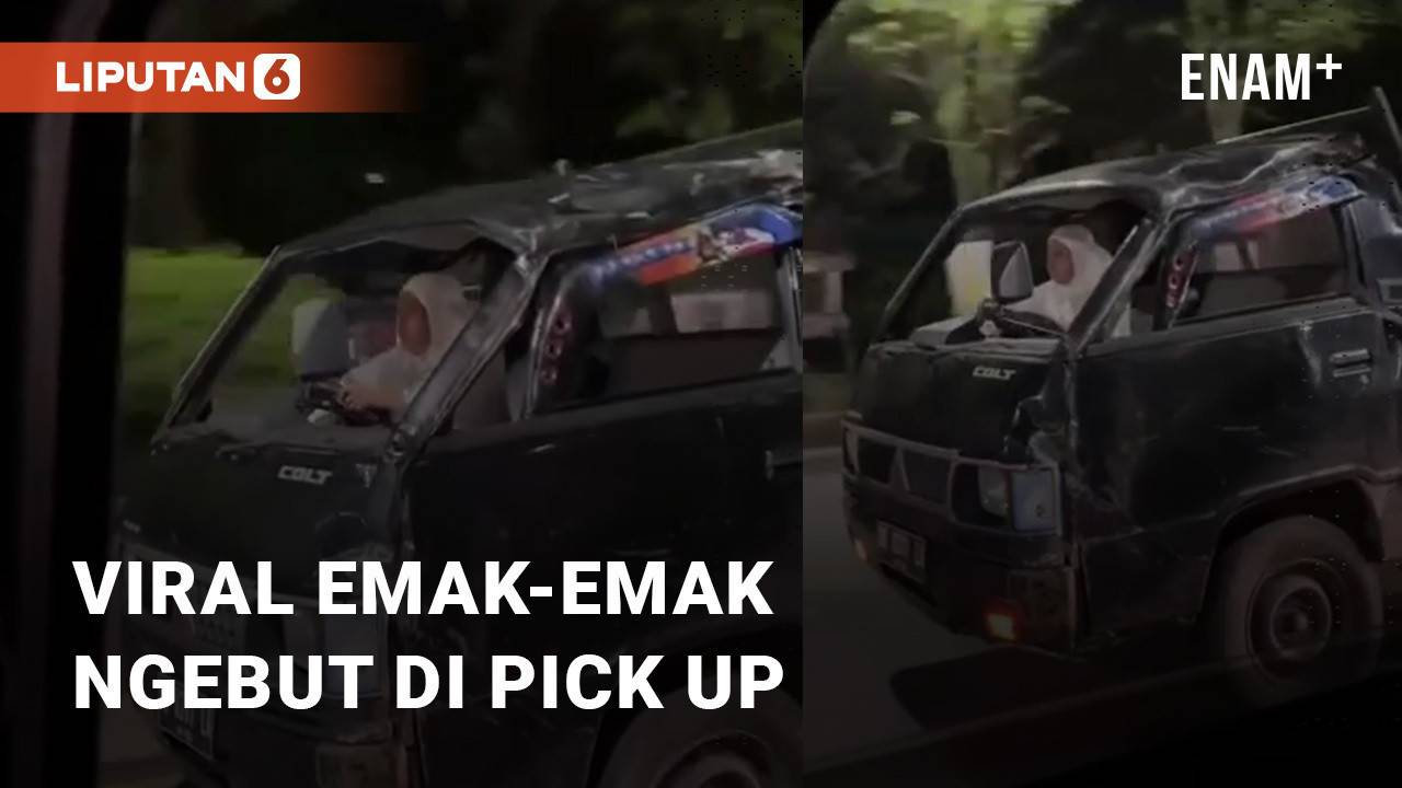 Viral Emak-emak Mengemudikan Mobil Pick Up Dengan Kencang Di Sulawesi Selatan_ - liputan6.com ...