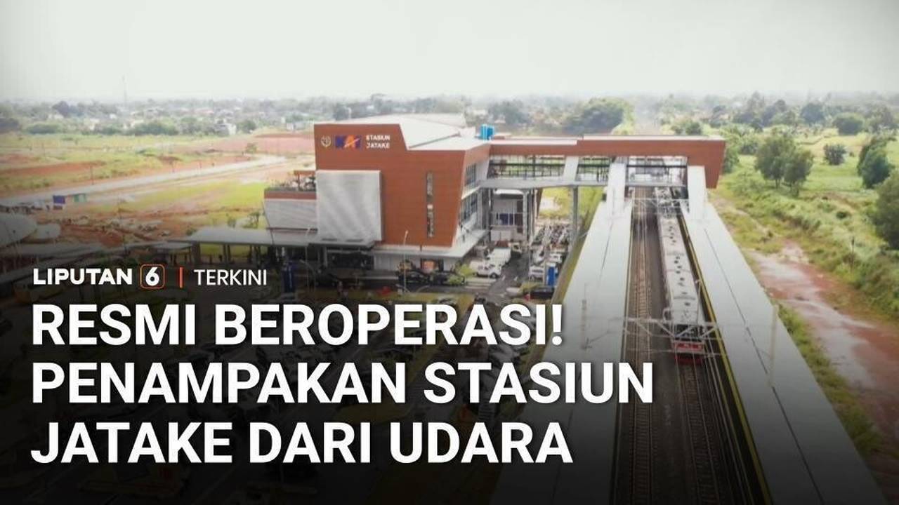 Stasiun KRL Jatake Resmi Beroperasi, "Anker Green Line" Wajib Tahu ...
