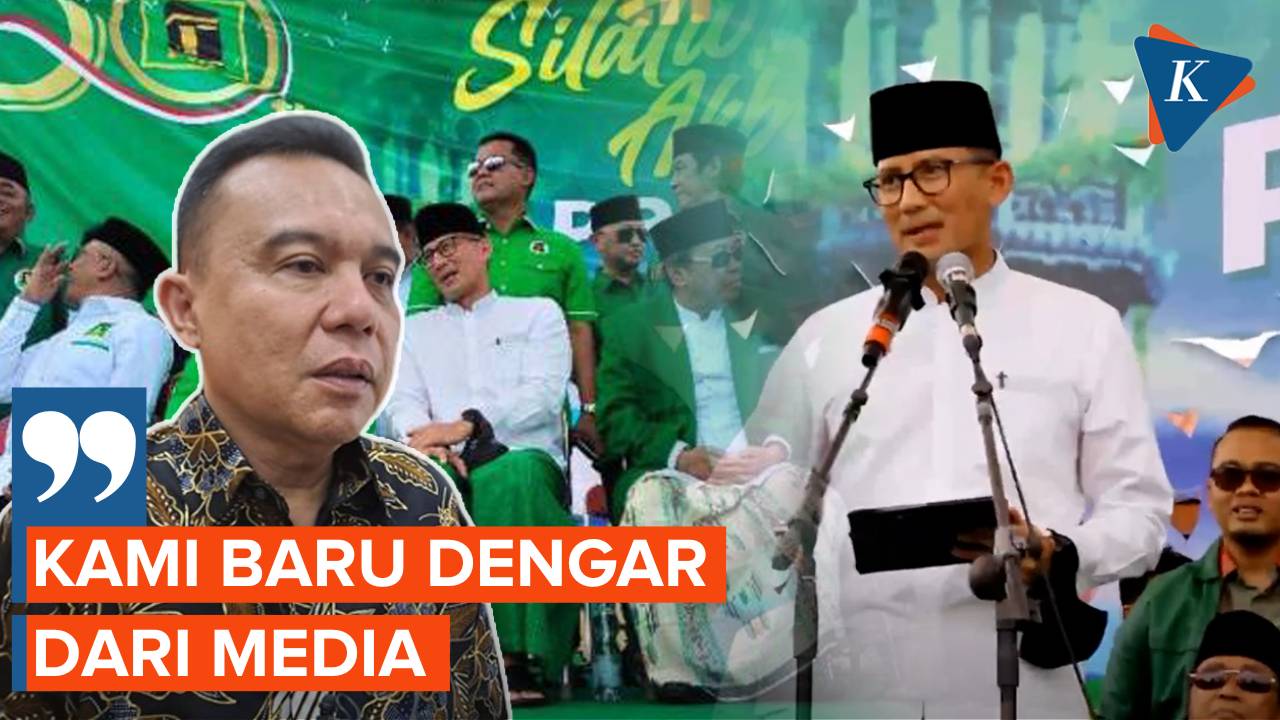Tanggapan Gerindra Soal Sandiaga Dikabarkan Segera Gabung PPP ...