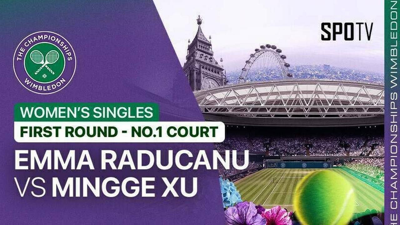 Emma Raducanu vs Mingge Xu - Full Match | Wimbledon 2025 | Vidio