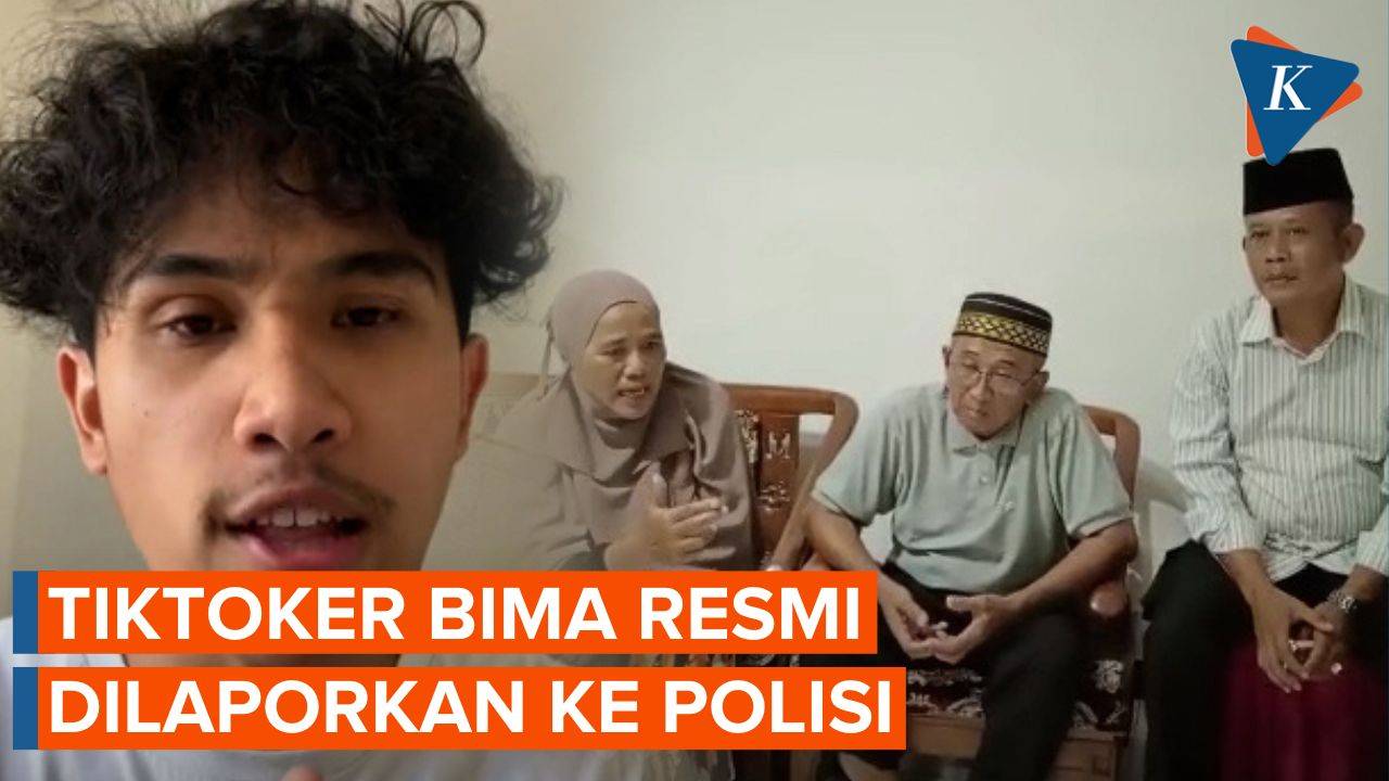 Tiktoker Bima Resmi Dilaporkan dengan UU ITE, Keluarga Minta ...