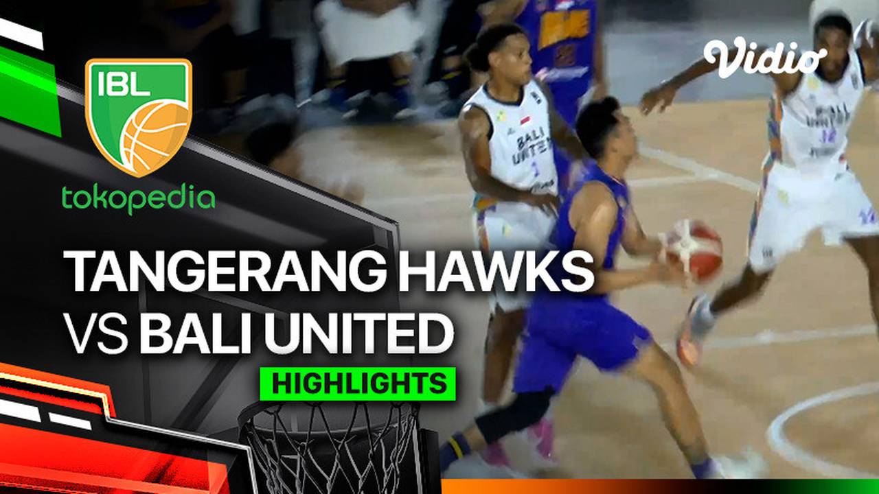 Tangerang Hawks Basketball vs Bali United Basketball - Highlights | IBL ...