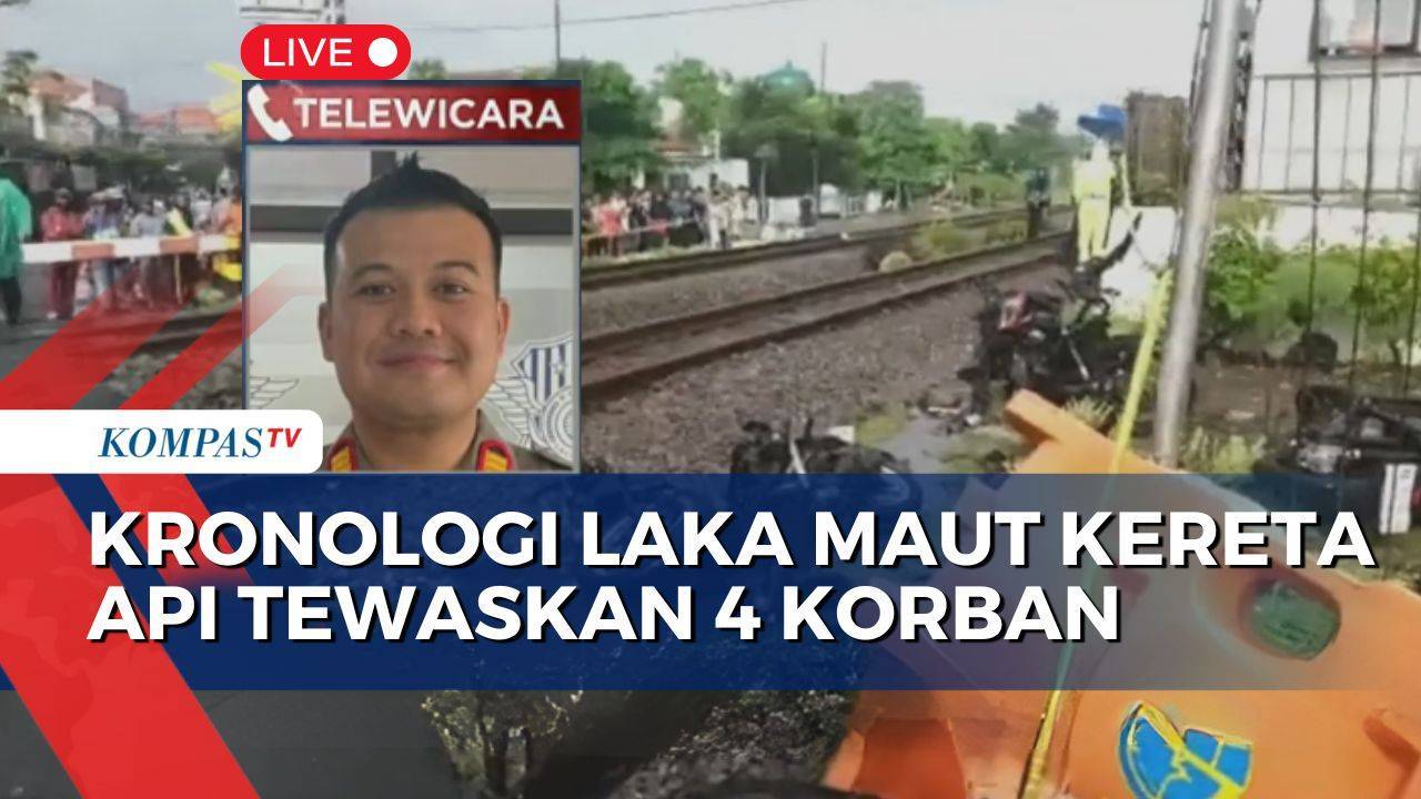 [LIVE] Polisi Ungkap Kronologi Laka KA di Magetan, Palang Pintu Terbuka Saat Kereta Melintas ...