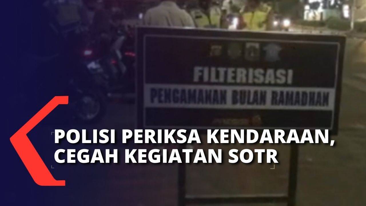 Polisi Lakukan Filterisasi Kendaraan pada 13 Titik di Jakarta, Larang ...