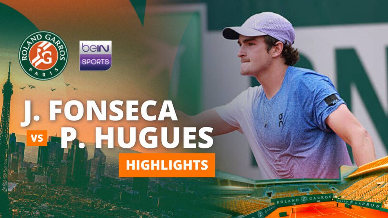 Joao Fonseca vs Pierre-Hugues Herbert - Highlights | Roland Garros 2025 | Vidio