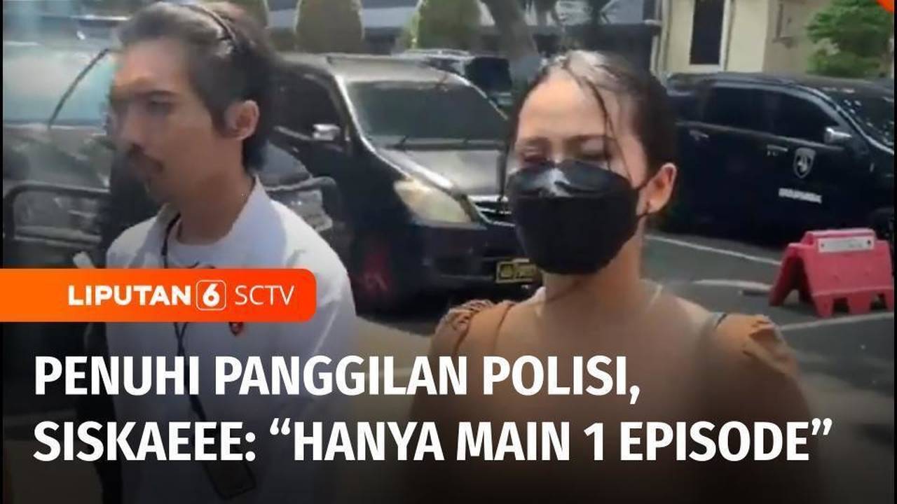 Selebgram Siskaeee Penuhi Panggilan Polisi terkait Pemeriksaan Kasus Produksi Film Porno ...